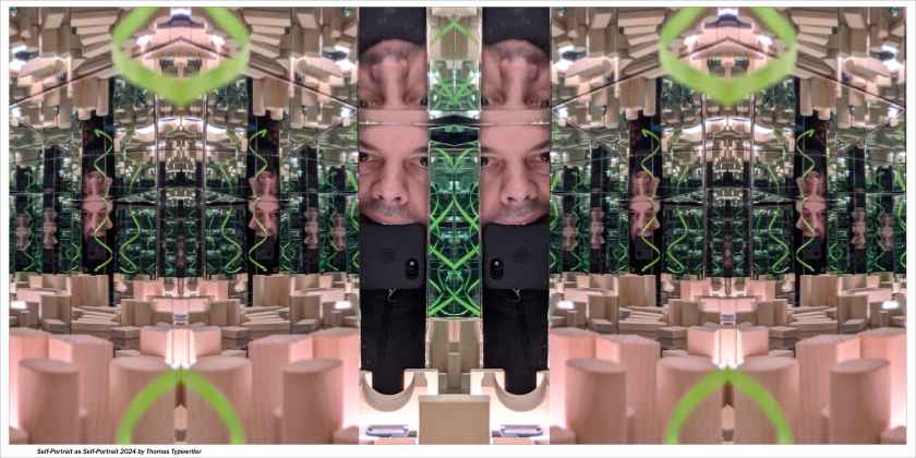 “self-Portrait as Self Portrait 2024” by Thomas Typewriter – Thomas ...